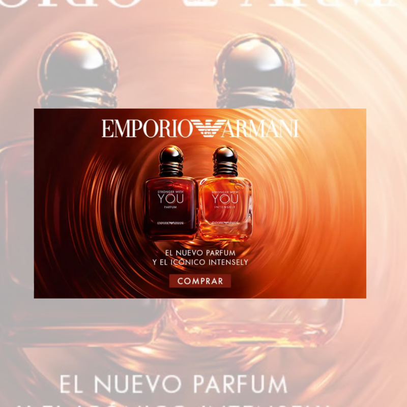 El nuevo perfume de Emporio Armani en Druni – Centre Comercial Montigalà